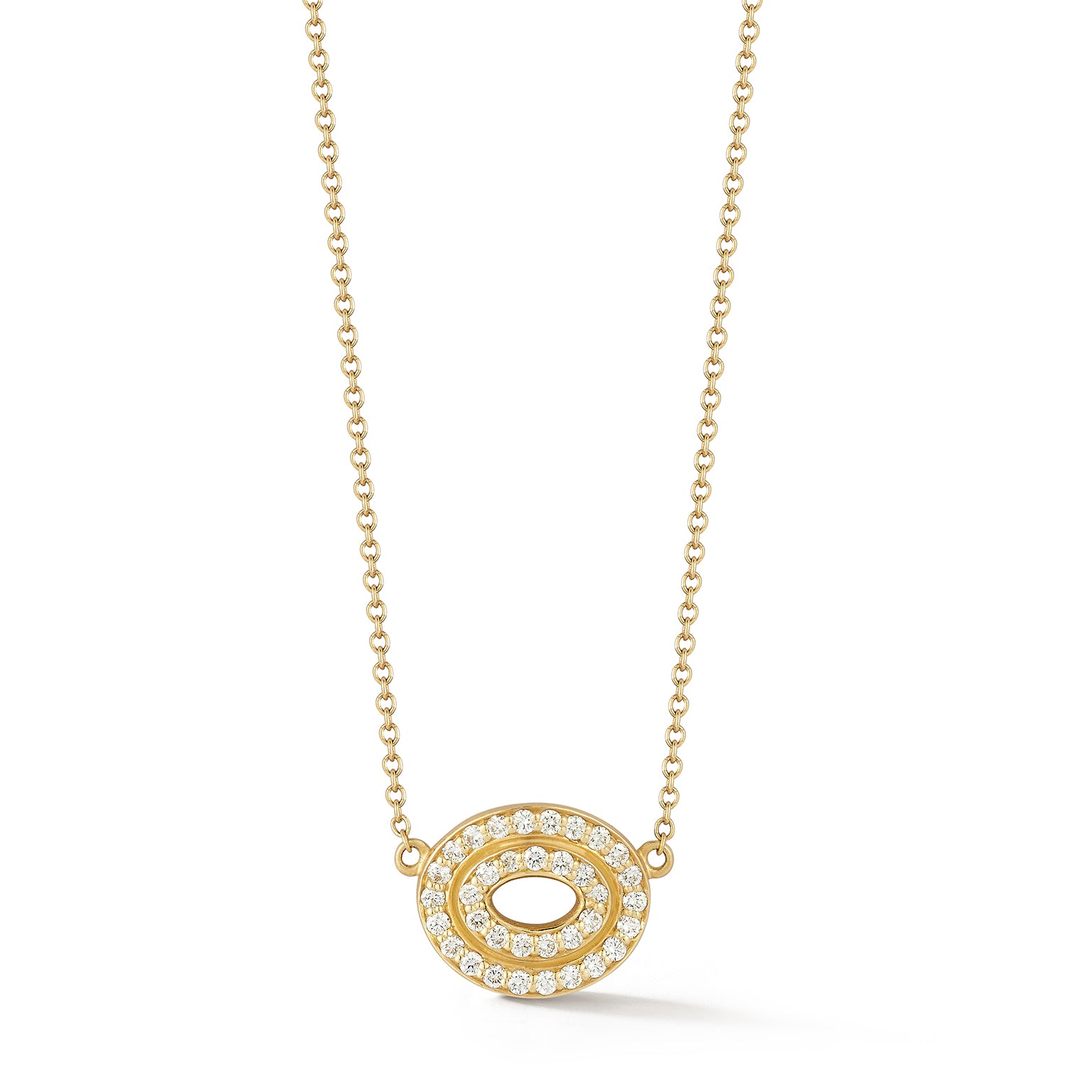 Spiralli Duo-Spiral Diamond Pendant | Carelle