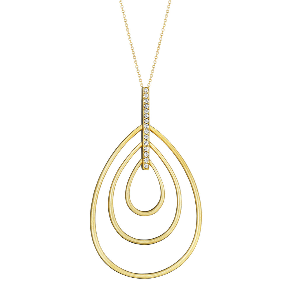 Moderne Trio Drop Pendant | Carelle