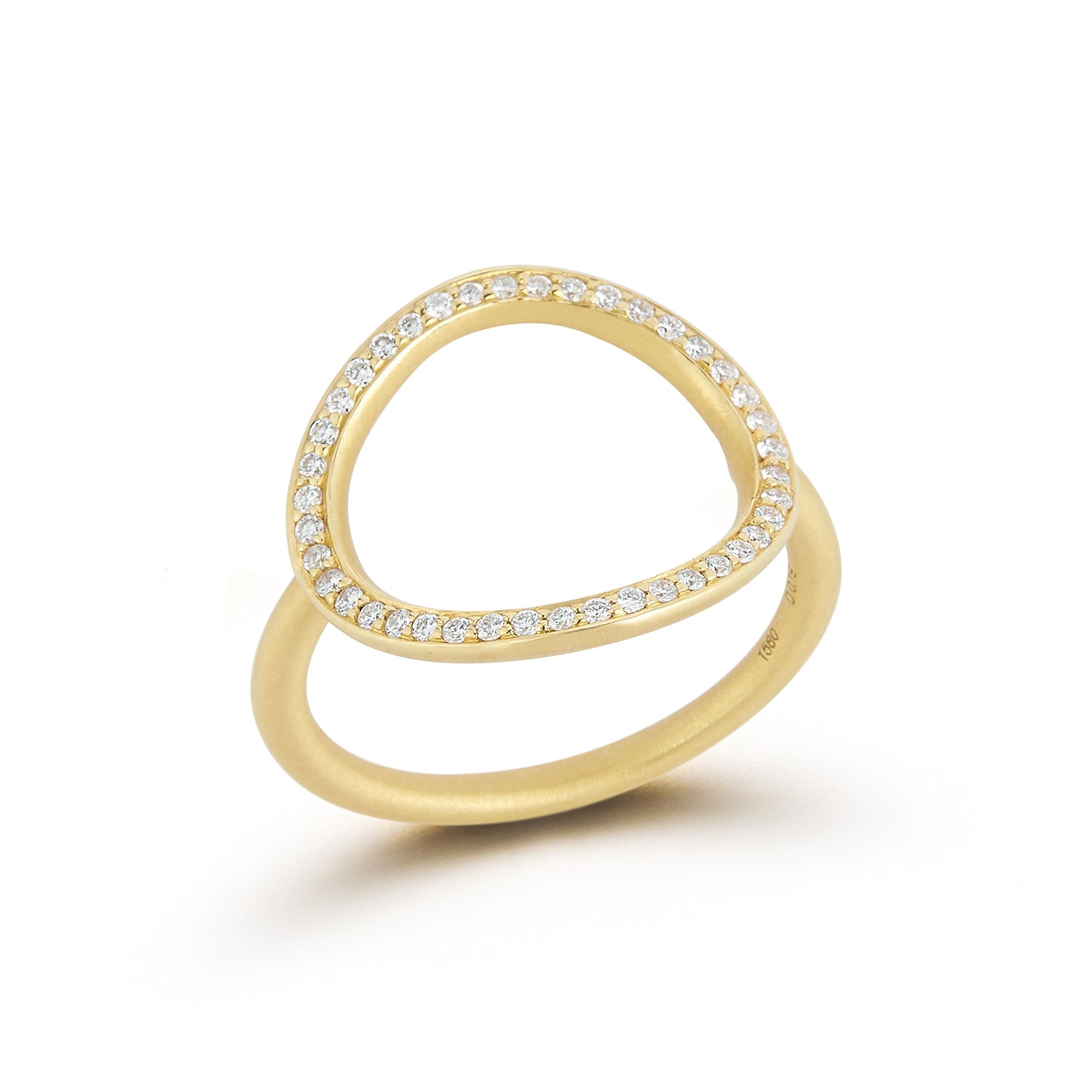 Spiralli Single Diamond Ring | Carelle